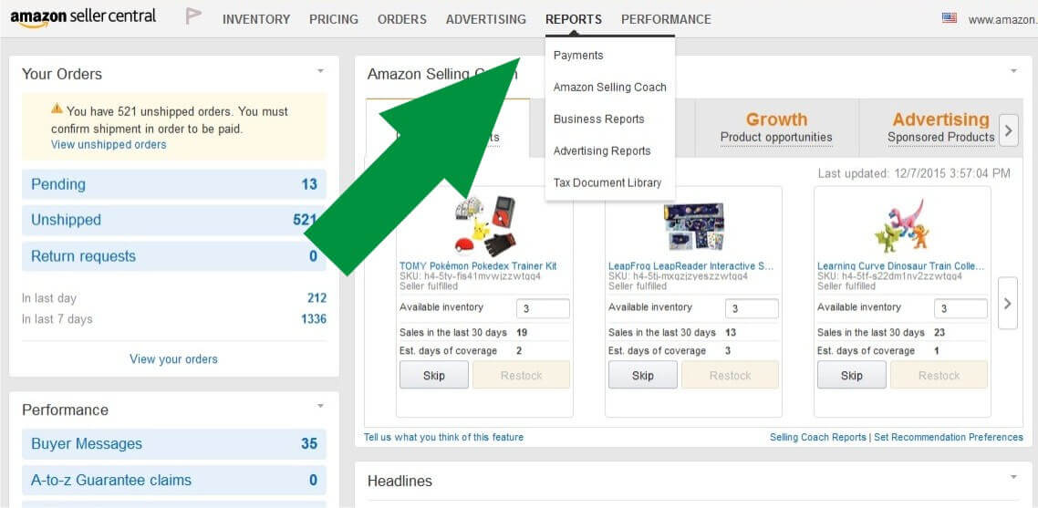 Brief Guide to Amazon Business Reports - SellerEngine