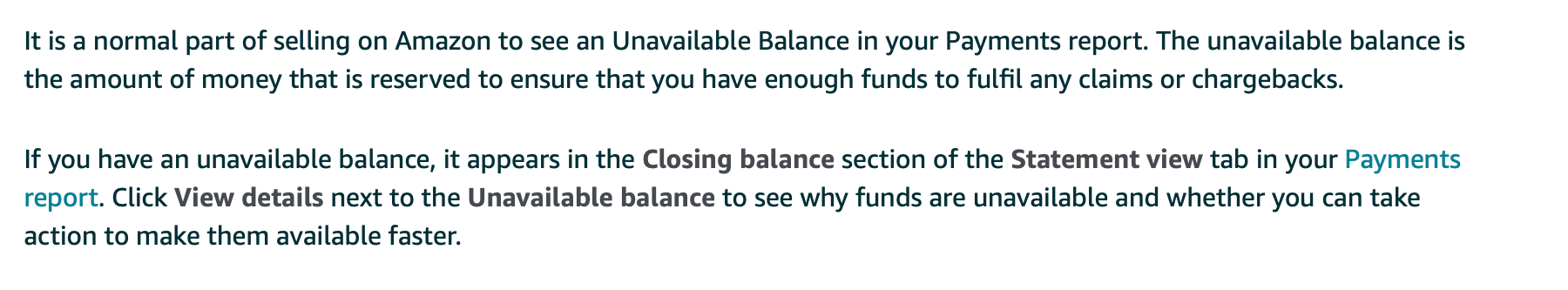 How To Deal With Amazon Reserve, Payment Hold, And Other Disbursement ...