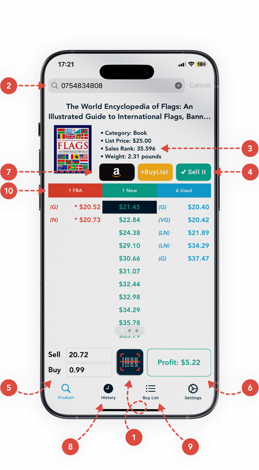 Profit Bandit - The #1 Scouting App by SellerEngine